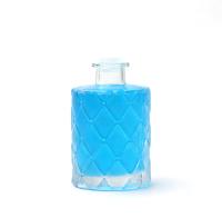 China Anding 230ml Cylinder Custom Empty Room Fragrance Aromatherapy Bottle Home Glass Reed Diffuser Bottle Luxury for sale