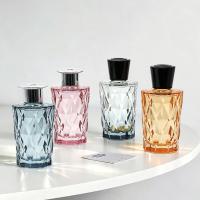 China Anding 190ml Cylinder Home Room Aroma Diffuser Bottle Custom Empty Glass Luxury Aromatherapy Fragrance Reed Diffuser Bottle for sale