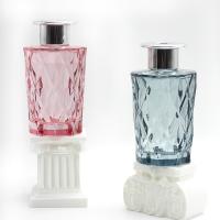 China Anding 190ml Cylinder Home Room Aroma Diffuser Bottle Custom Empty Glass Luxury Aromatherapy Fragrance Reed Diffuser Bottle for sale