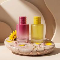 China Anding Supplier Custom Design Premium Refillable Spray 50ml Cylinder Empty Glass Perfume Bottle for sale