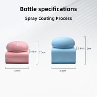 China Skincare Bottle Set Empty Glass Pump Cosmetic Lotion Cream Body Oil Round Cap for sale