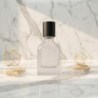 China Anding Wholesale Supplier Custom Design 50ml Flat Screw on Neck Premium Refillable Spray Luxury Empty Glass Perfume Bottle for sale