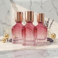 China Anding Wholesale Supplier Custom Design 50ml Flat Screw on Neck Premium Refillable Spray Luxury Empty Glass Perfume Bottle for sale