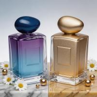 China Anding Manufacturer Colorful Custom High Quality Spray Luxury Glass Empty Rectangle 100ml Perfume Bottle for sale