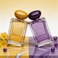 China Anding Manufacturer Colorful Custom High Quality Spray Luxury Glass Empty Rectangle 100ml Perfume Bottle for sale