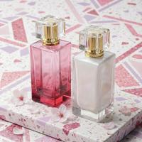 China Anding Rectangle Manufacturer Customizable Empty High Quality Spray Luxury Glass 100ml Perfume Bottle for sale