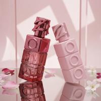 China Anding Supplier Custom Design Printing 30ml Crimp Rectangle Premium Refillable Spray Luxury Empty Glass Perfume Bottle for sale
