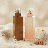 China Anding Manufacturer Custom Printing Crimp High Quality Spray Luxury Empty Glass 100ml Perfume Bottle for sale