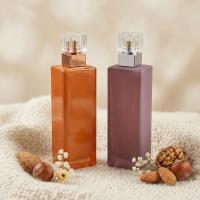 China Anding Manufacturer Custom Printing Crimp High Quality Spray Luxury Empty Glass 100ml Perfume Bottle for sale