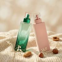 China Anding Manufacturer Custom Printing Crimp High Quality Spray Luxury Empty Glass 100ml Perfume Bottle for sale