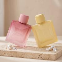 China Anding Manufacturer Custom Printing High Quality Crimp Neck Spray Luxury Glass Empty 80ml Perfume Bottle for sale