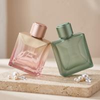 China Anding Manufacturer Custom Printing High Quality Crimp Neck Spray Luxury Glass Empty 80ml Perfume Bottle for sale