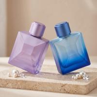 China Anding Manufacturer Custom Printing High Quality Crimp Neck Spray Luxury Glass Empty 80ml Perfume Bottle for sale