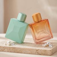 China Anding Manufacturer Custom Printing High Quality Crimp Neck Spray Luxury Glass Empty 80ml Perfume Bottle for sale