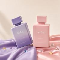 China Anding Manufacturer 100 ml Rectangle Custom High Quality Luxury Spray Empty Glass 100ml Perfume Bottle for sale