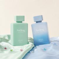 China Anding Manufacturer 100 ml Rectangle Custom High Quality Luxury Spray Empty Glass 100ml Perfume Bottle for sale