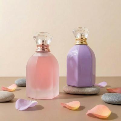 China Anding Supplier Wholesale Custom Design Premium Refillable Spray 30ml 50ml 100ml Cylinder Empty Glass Perfume Bottle for sale