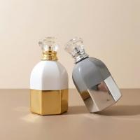 China Anding Supplier Wholesale Custom Design Premium Refillable Spray 30ml 50ml 100ml Cylinder Empty Glass Perfume Bottle for sale