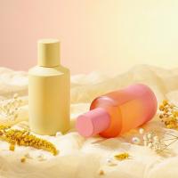 China Anding Manufacturer Custom Printing 100ml Crimp Cylinder Premium Refillable Spray Luxury Empty Glass Perfume Bottle for sale