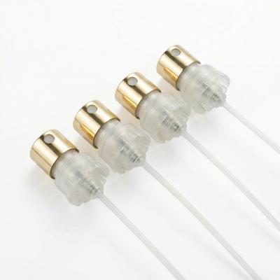 China Perfume Bottle Pump Sprayer FEA13 Original Aluminum Plastic Crimp Neck for sale