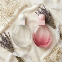 China Anding Wholesale Supplier 50ml 120ml Flat Custom Design Premium Refillable Spray Luxury Empty Glass Perfume Bottle for sale