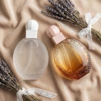 China Anding Wholesale Supplier 50ml 120ml Flat Custom Design Premium Refillable Spray Luxury Empty Glass Perfume Bottle for sale