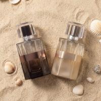 China Anding Supplier Custom Design 100ml Cylinder Premium Refillable Spray Luxury Empty Glass Perfume Bottle for sale