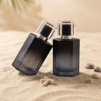 China Anding Supplier Custom Design 100ml Cylinder Premium Refillable Spray Luxury Empty Glass Perfume Bottle for sale