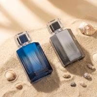 China Anding Supplier Custom Design 100ml Cylinder Premium Refillable Spray Luxury Empty Glass Perfume Bottle for sale