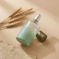 China Anding Wholesale Supplier Custom Design 50ml 100ml Cylinder Premium Refillable Spray Luxury Empty Glass Perfume Bottle for sale