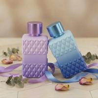 China Anding Supplier Wholesale Custom Design 75ml Rectangle Premium Refillable Spray Luxury Empty Glass Perfume Bottle for sale