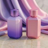 China Anding Supplier Custom Printing 100 ml Rectangle  High End Refillable Spray Luxury Empty Glass Perfume Bottle for Perfume for sale