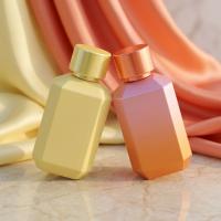 China Anding Supplier Custom Printing 100 ml Rectangle  High End Refillable Spray Luxury Empty Glass Perfume Bottle for Perfume for sale