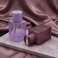 China Anding Wholesale Supplier Custom Printing Luxe 100ml Square Premium Refillable Spray Empty Glass Perfume Bottle for sale