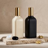 China Anding Manufacturer Custom Design Printing 100ml Rectangle Luxury Premium Refillable Spray Empty Glass Perfume Bottle for sale