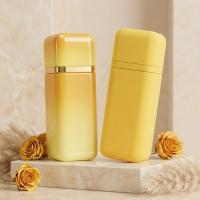 China Anding Oem Bulk Custom Design Printing 100ml Crimp Rectangle Refillable Luxury Custom Glass Empty Perfume Bottle for sale