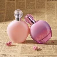China Anding Supplier Oem Bulk Custom Printing 100 ml Round High End Refillable Spray Luxury Empty Glass Perfume Bottle for sale