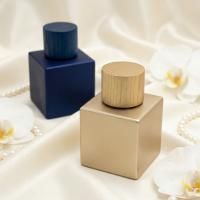 China Anding Oem Design 100ml Square Refillable Spray Custom Empty Luxury Glass Perfume Bottle for sale