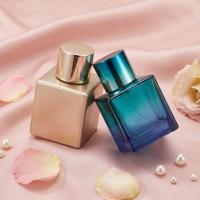 China Anding Oem Design 100ml Square Refillable Spray Custom Empty Luxury Glass Perfume Bottle for sale
