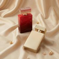 China Anding Manufacturer Bulk Customizable Refill Mist 100ml Rectangle High Quality Luxury Glass Empty Perfume Bottle for sale