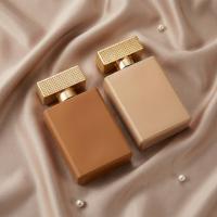 China Anding Manufacturer Bulk Customizable Refill Mist 100ml Rectangle High Quality Luxury Glass Empty Perfume Bottle for sale