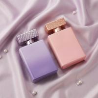 China Anding Manufacturer Bulk Customizable Refill Mist 100ml Rectangle High Quality Luxury Glass Empty Perfume Bottle for sale