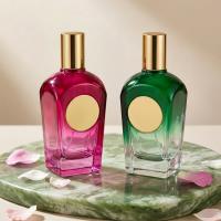 China Anding Manufacturer Bulk Customizable Private Label 100ml Rectangle Refillable Atomizer Glass Empty Perfume Bottle for Perfume for sale