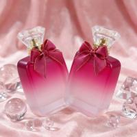 China Anding Manufacturer High Quality Bulk Customizable Refill Mist 55ml Square Luxury Glass Empty Perfume Bottle for sale