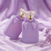 China Anding Manufacturer High Quality Bulk Customizable Refill Mist 55ml Square Luxury Glass Empty Perfume Bottle for sale