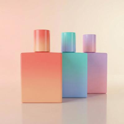 China Anding Manufacturer Bulk Customizable Refill Mist 30ml Square High Quality Luxury Glass Empty Perfume Bottle for sale