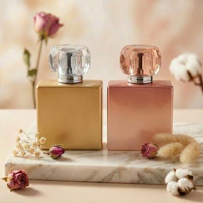 China Anding Supplier High-end Unique Exclusive Empty 100ml Glass Perfume Bottle Luxury Botella De Perfume for sale