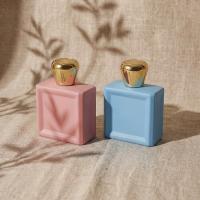 China Anding Bulk Luxury Design Minimalist Empty with Spray Modern Unique Elegant Glass Perfumes Bottles 100ml for sale
