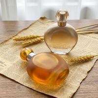 China Anding Supplier Empty Modern Unique Elegant Luxury Design Glass Perfumes Bottles 100ml Botella De Perfume for sale