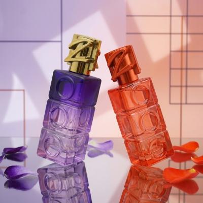 China Anding Wholesale Luxury Design Empty Modern Quality Glass 100ml Pressurized Atomizer Perfume Bottle for sale